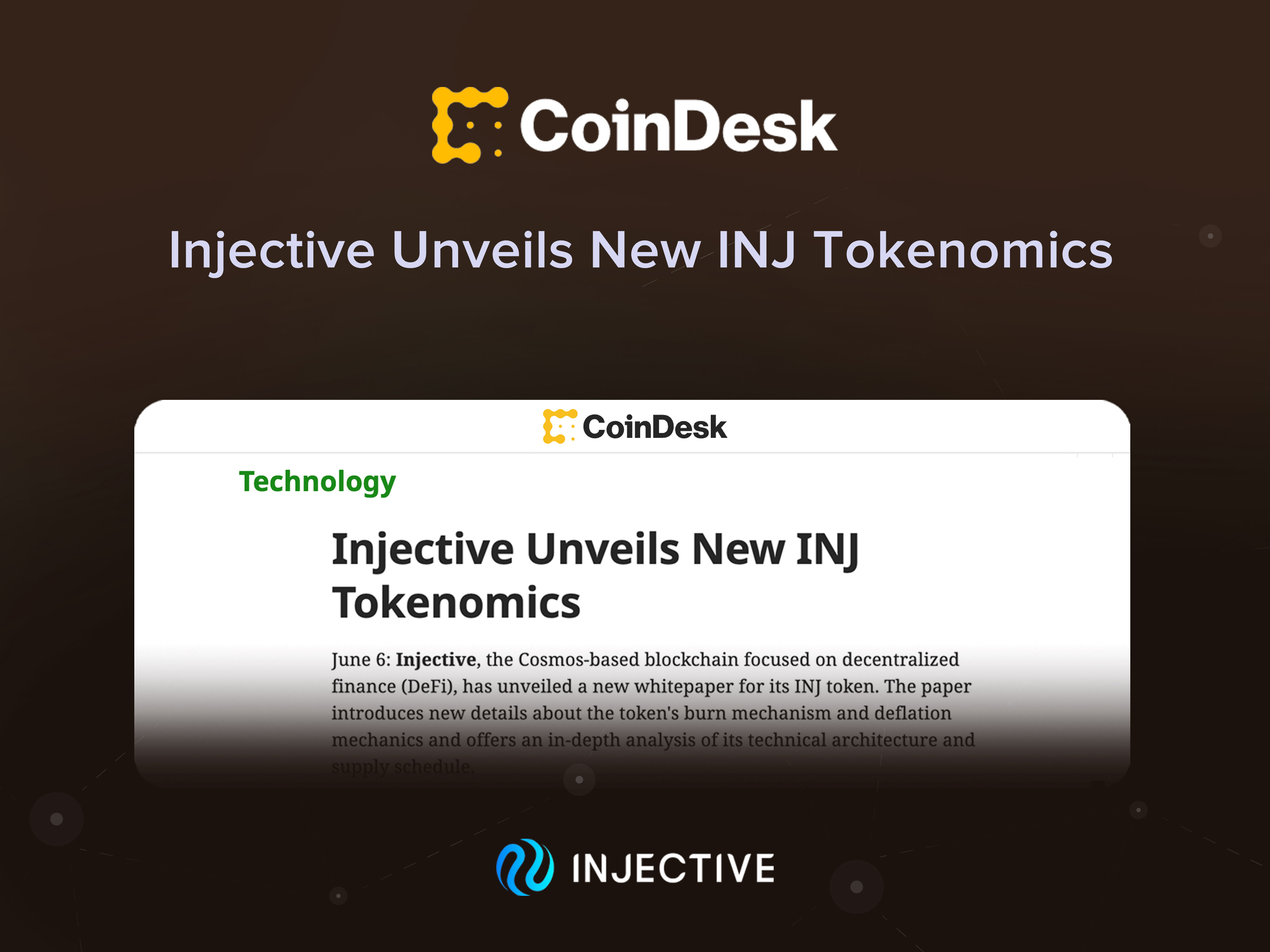 Injective | The blockchain built for finance